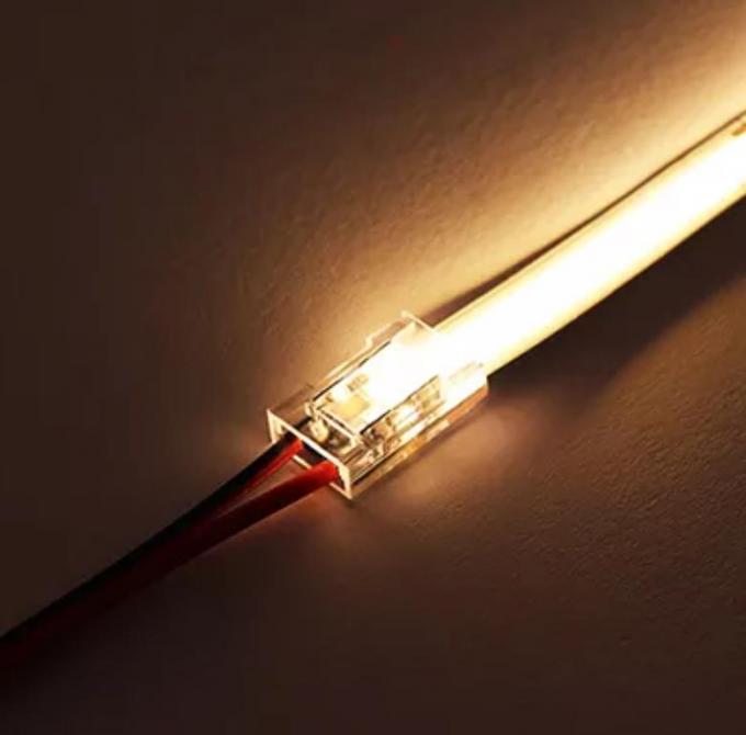 Milewood LED Strip Light Accessories COB Led Strip Connector 2 Pin ...