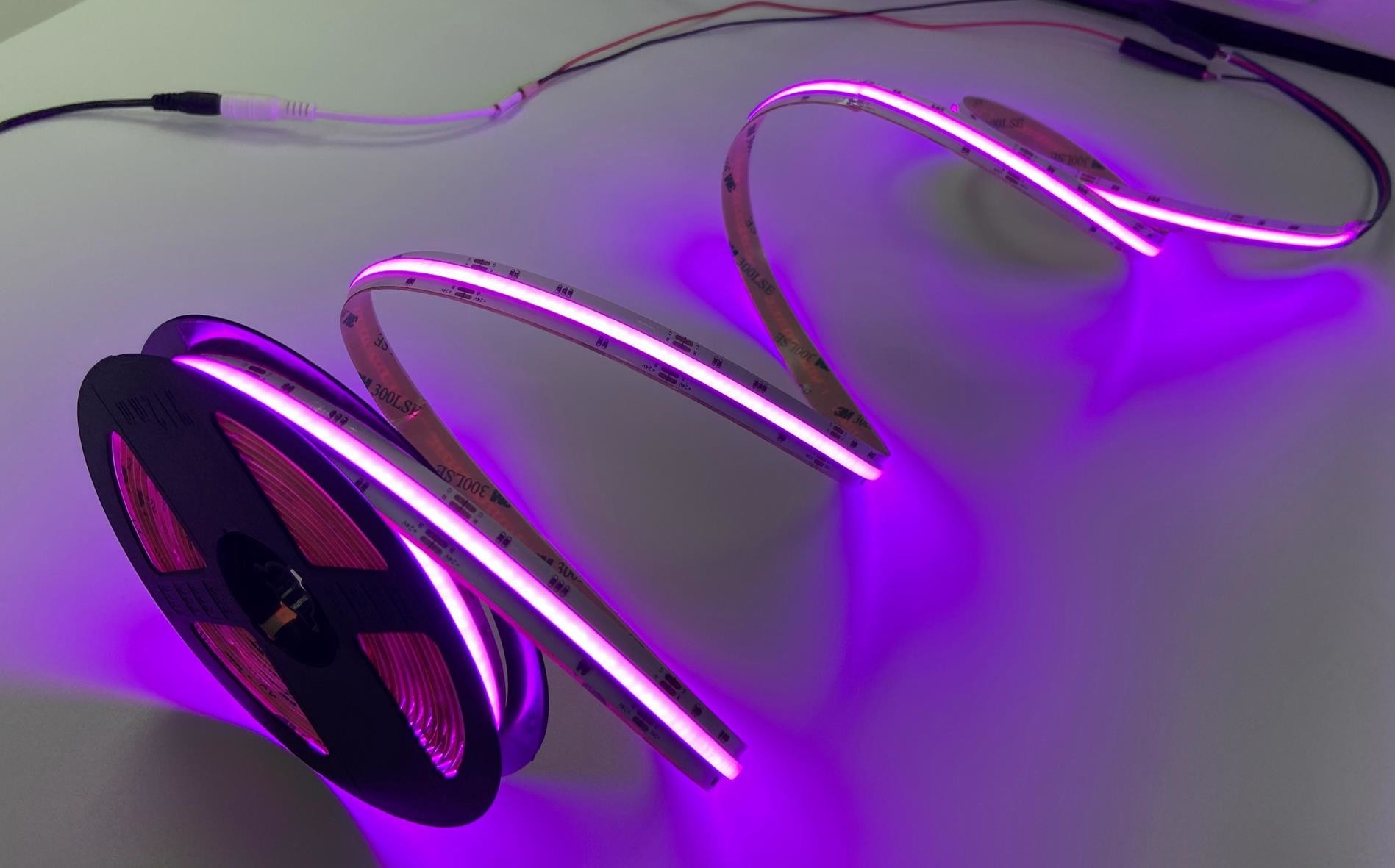 12VDC Rgb Flex Led Strips IP20 12mm Width For Indoor Restaurant